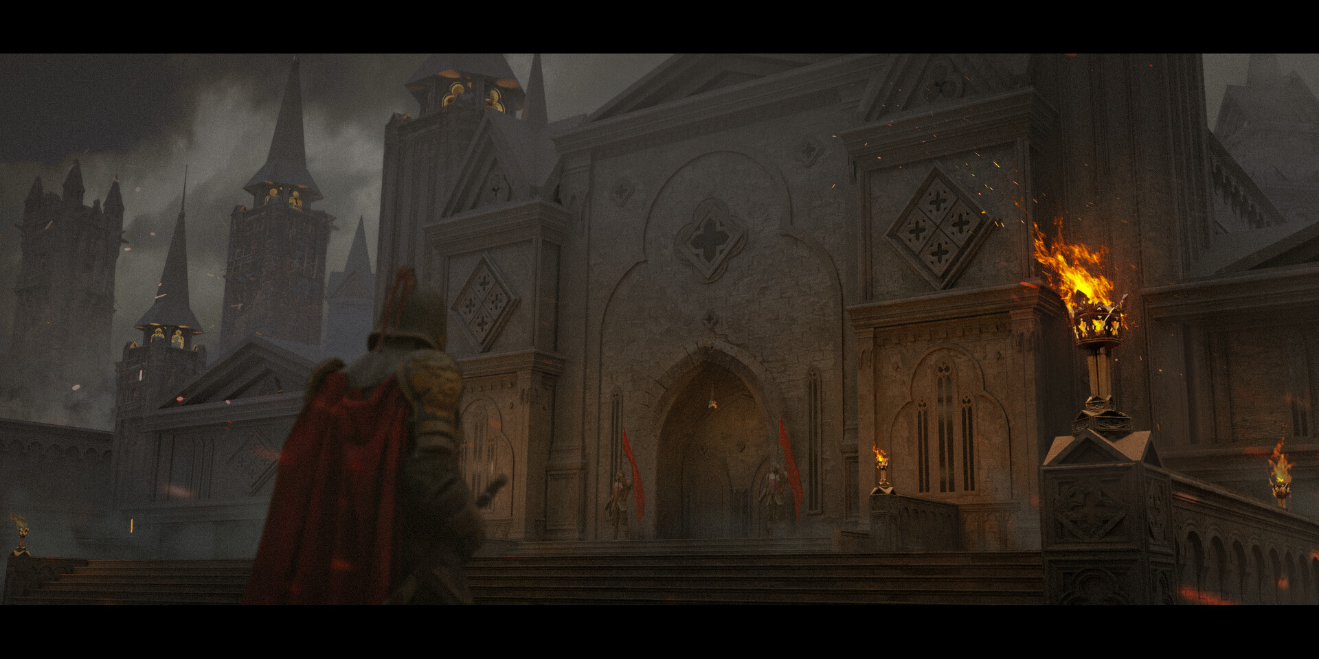ArtStation - Dark Fantasy Castle