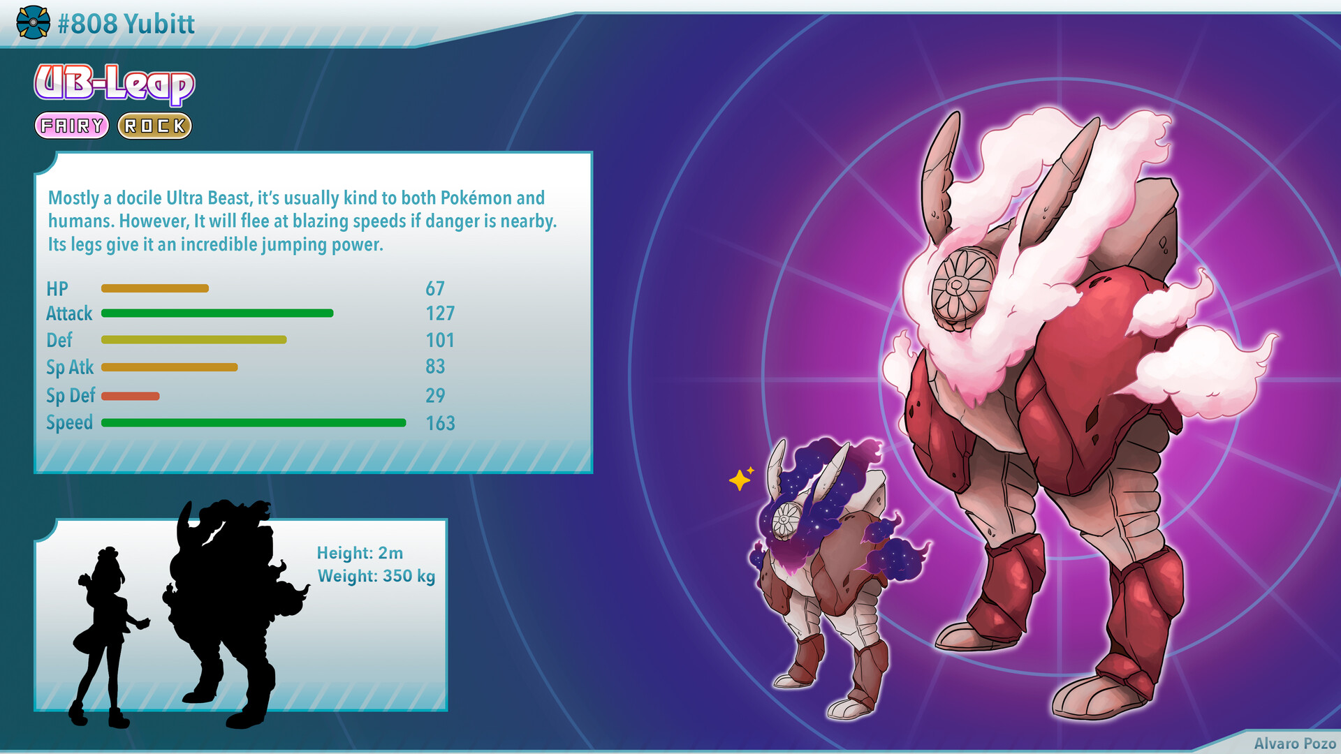 Alvaro Pozo - Ultra Beasts (Creature design and FX)