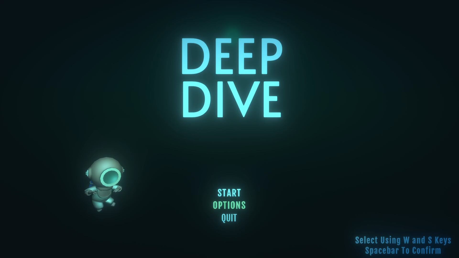 Kamal Ariff - Game assets for Deep Dive (solo game project)