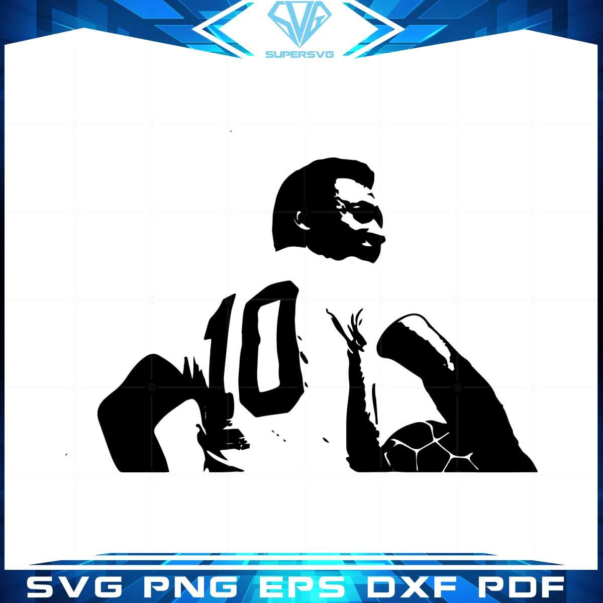 ArtStation - Pele 10 King Of Football Svg Files For Cricut Sublimation ...