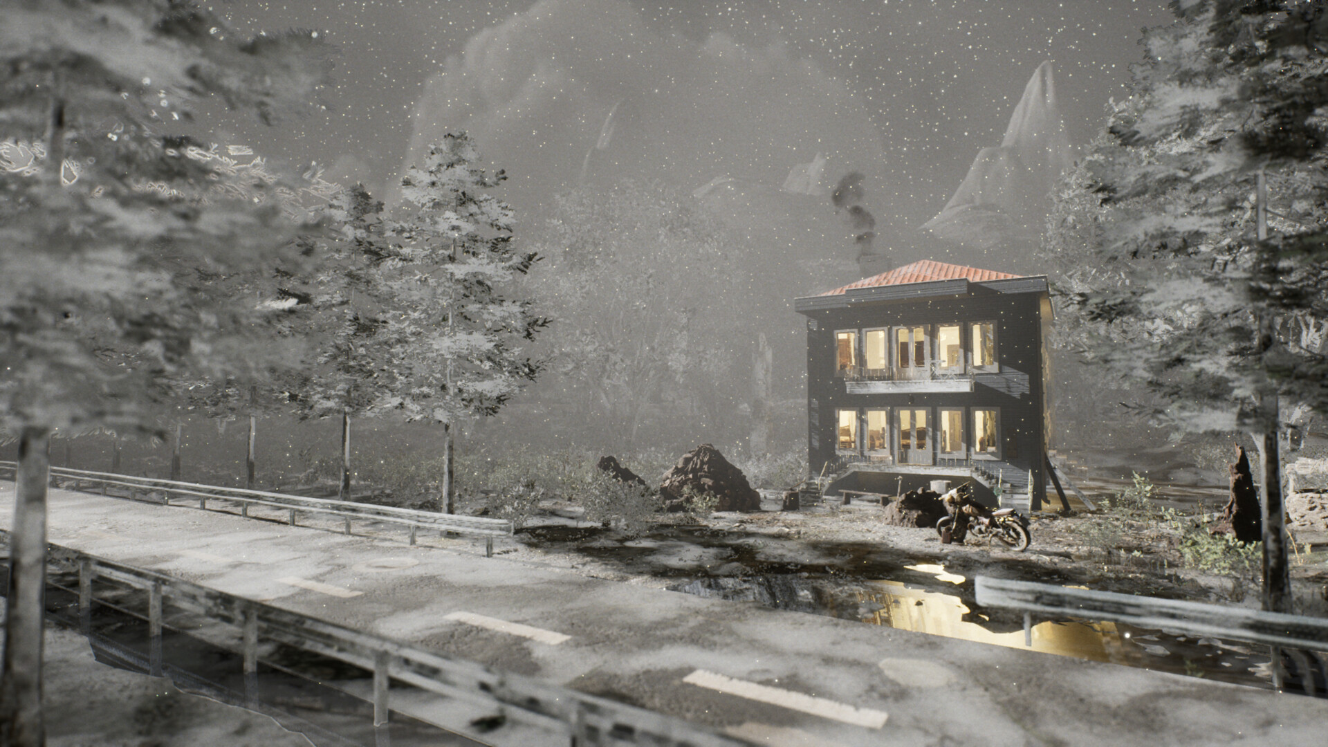 ArtStation - Post-apocalyptic Scene