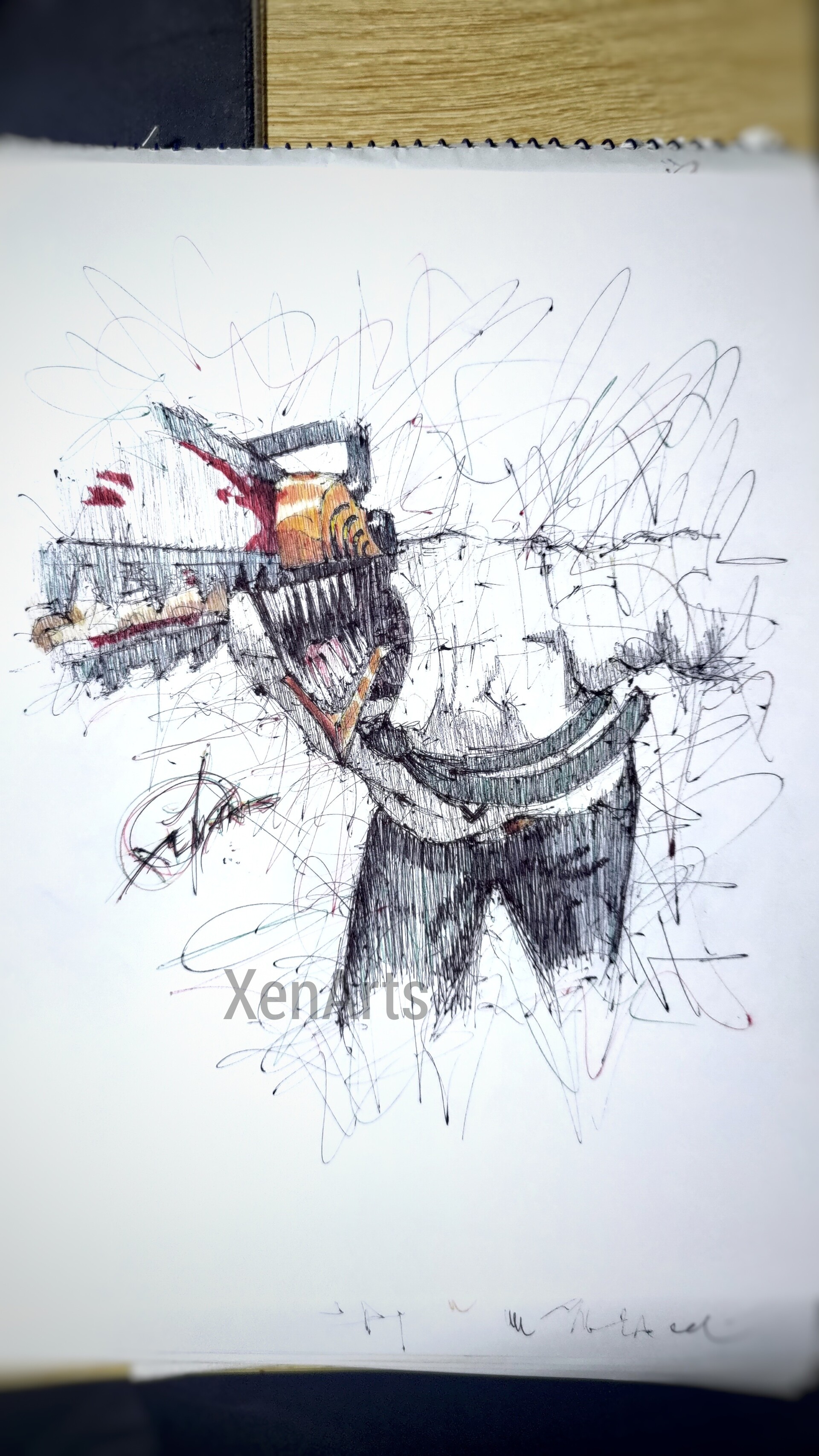 ArtStation - Denji ( Semi Scribble Art )