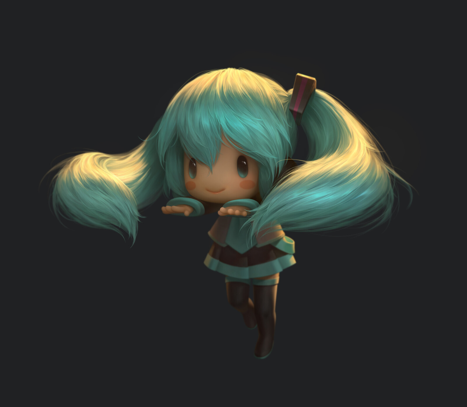 Sunyixian - Hatsune Miku - Material Texture Practice