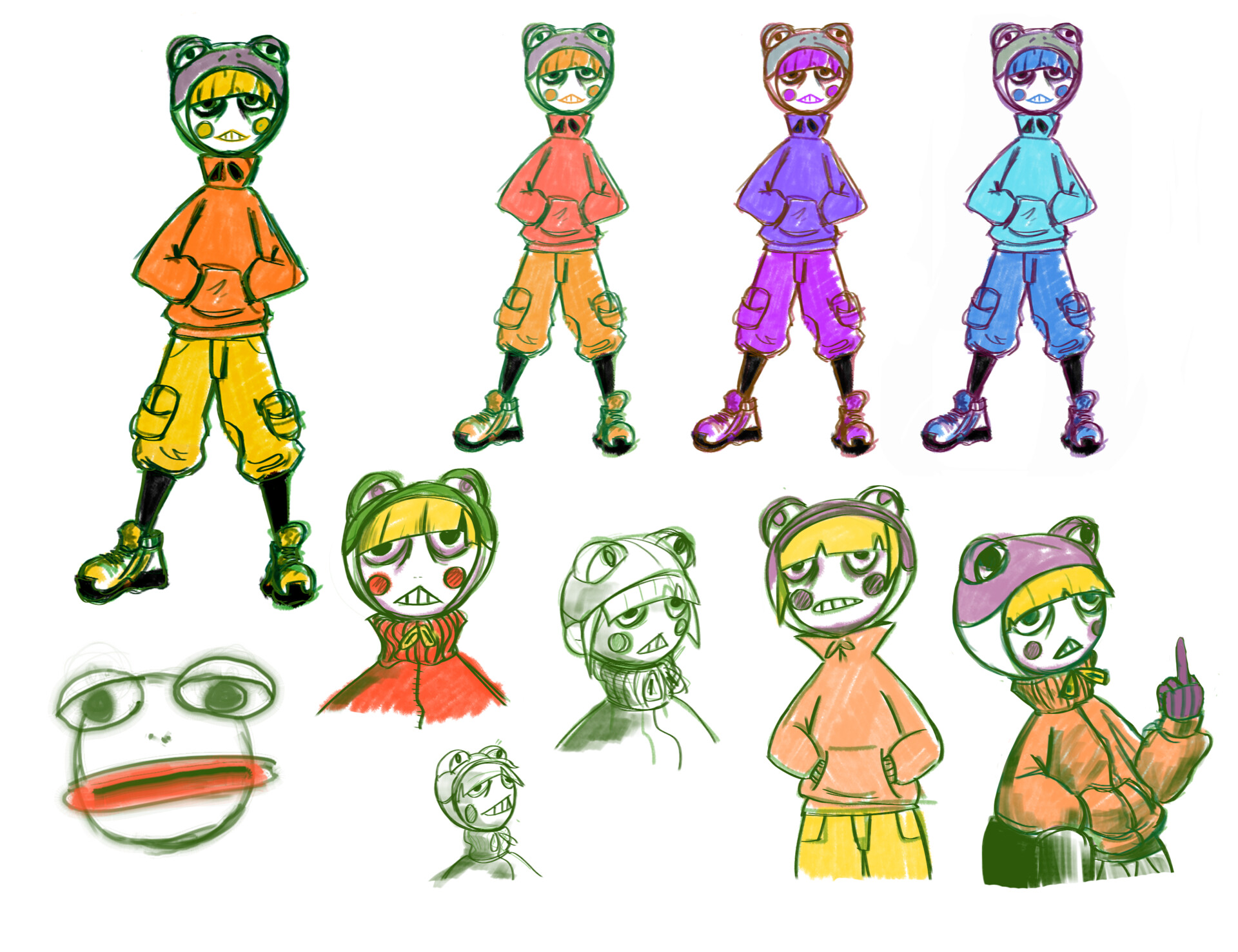 ArtStation - character sketches