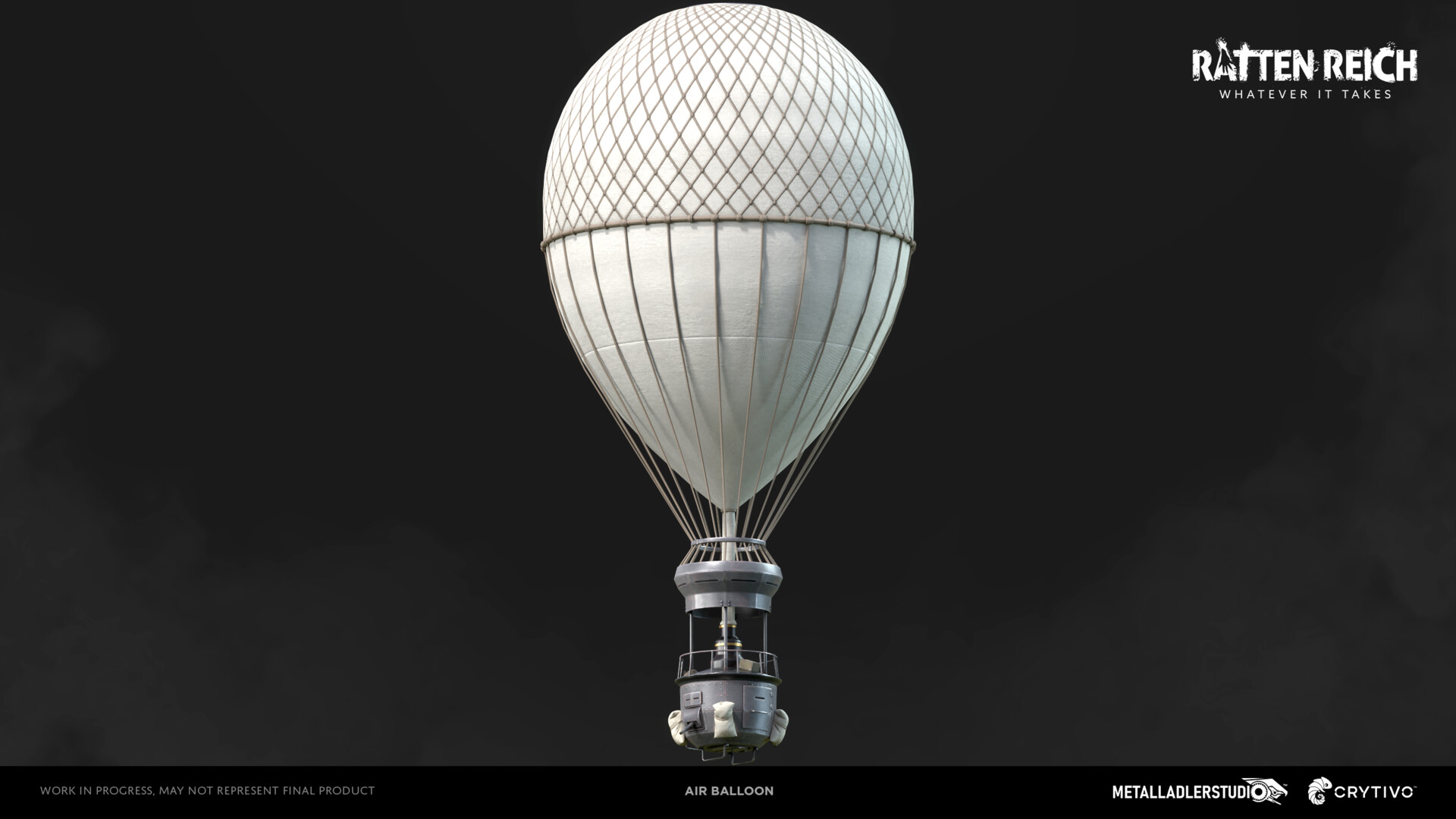 ArtStation - Battle balloon props for the game RattenReich