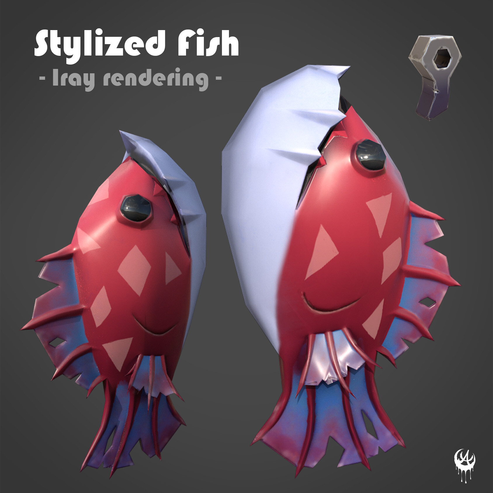 ArtStation - Stylised Fish - Unity Props