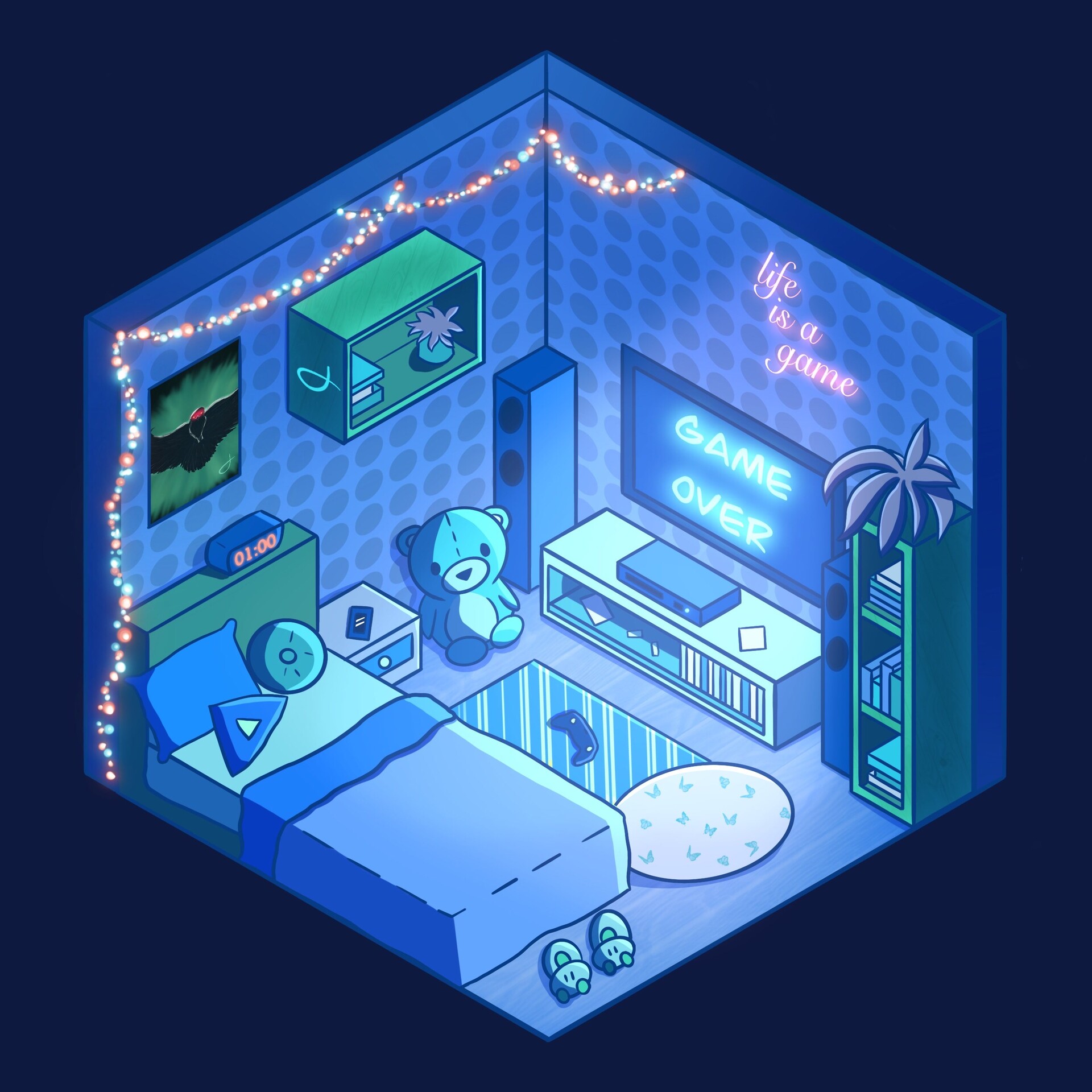 ArtStation - Isometric room