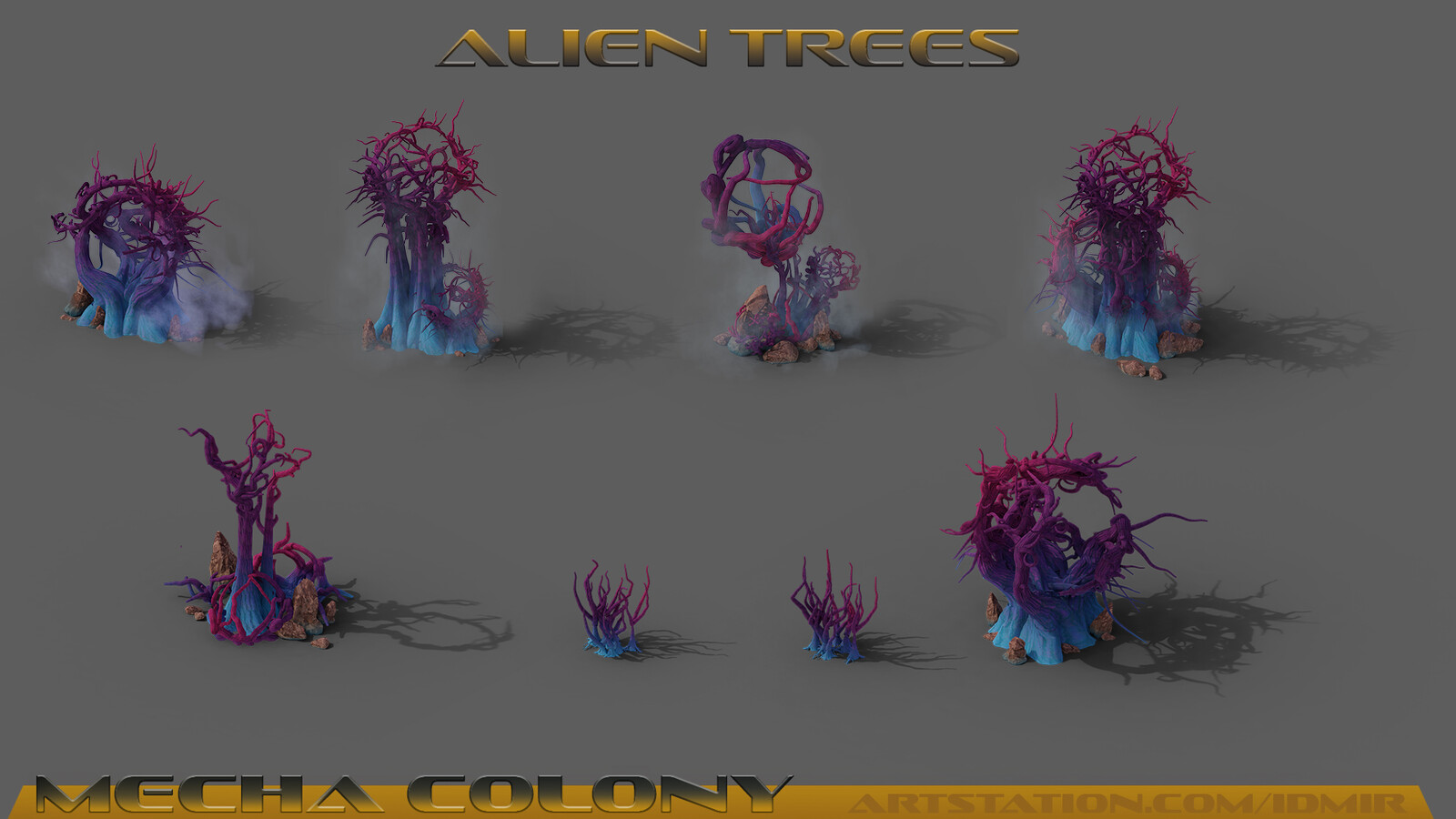 Idmir - Mecha Colony - Game Concept