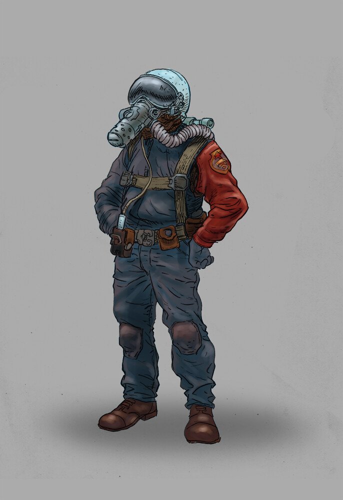 ArtStation - Pilot, some kind