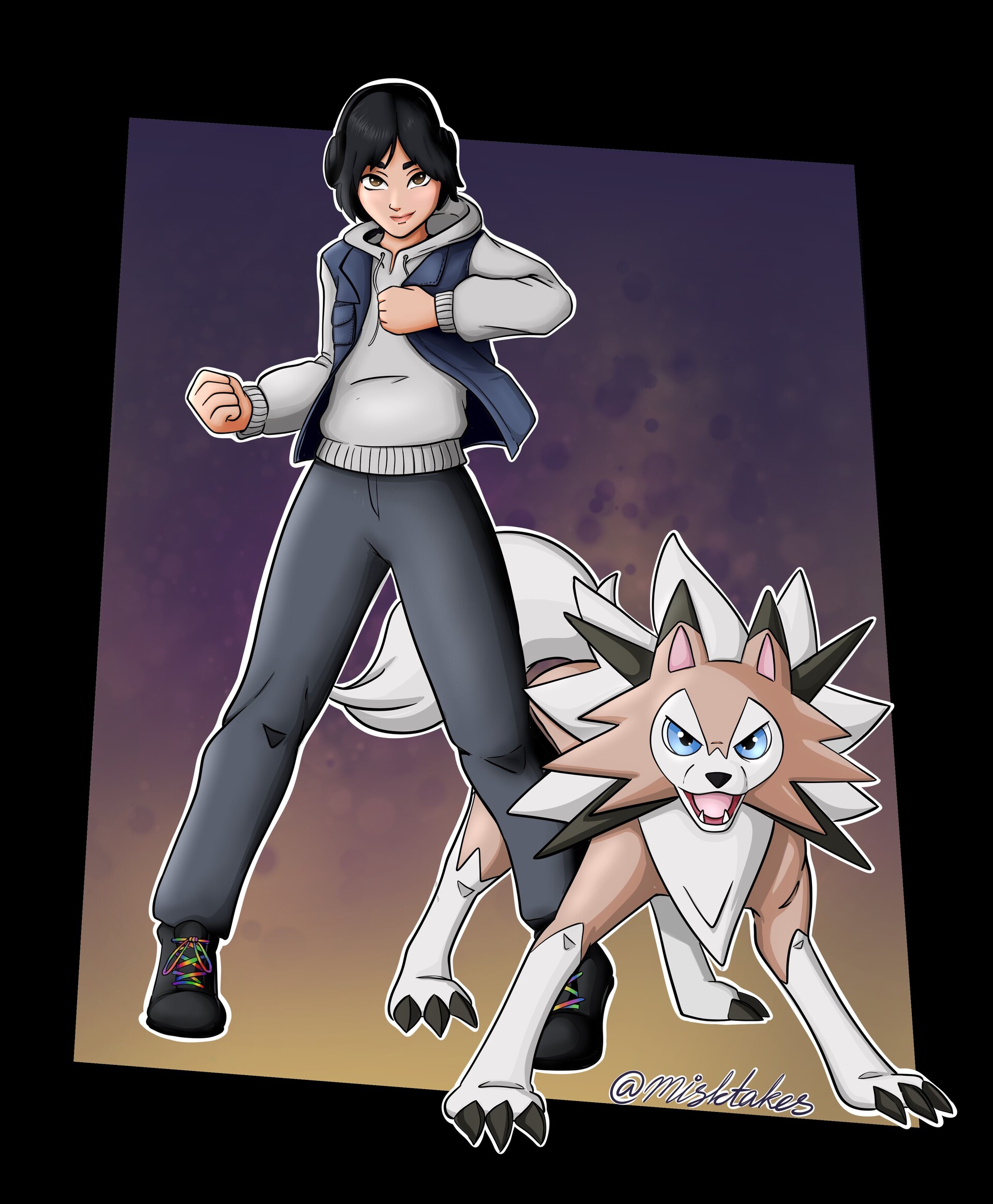 ArtStation - Lycanroc