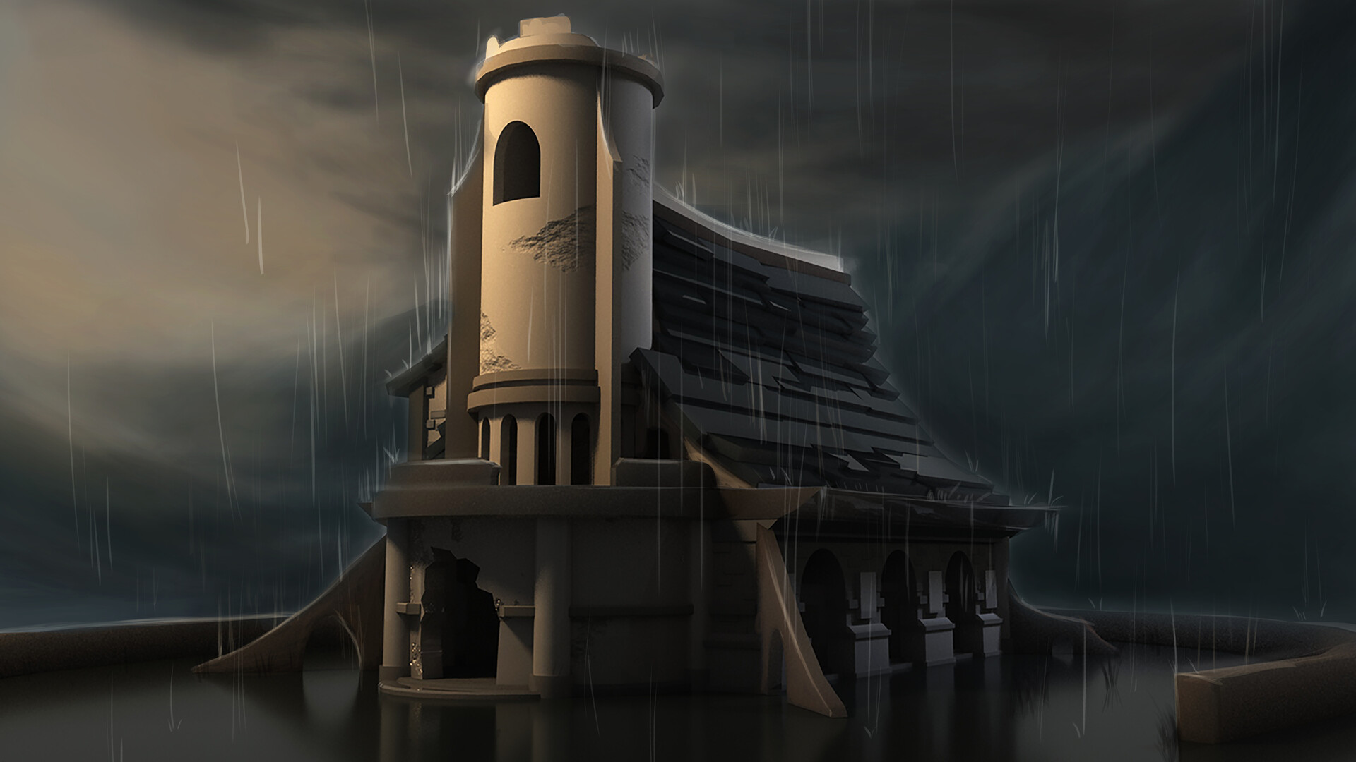 ArtStation - 3D Building