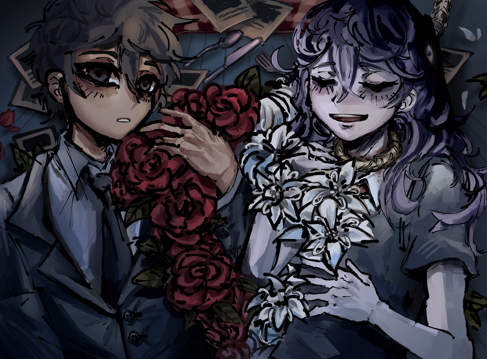 ArtStation - Funeral of Flowers