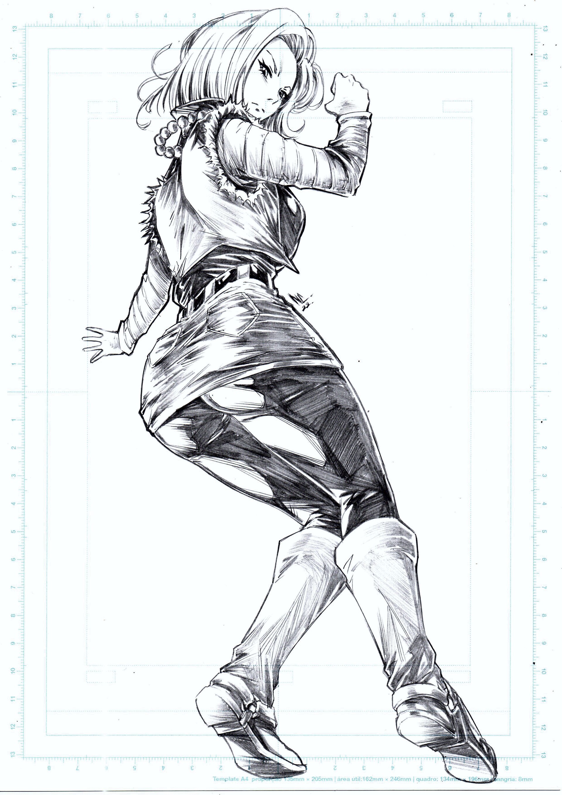 ArtStation - Android 18