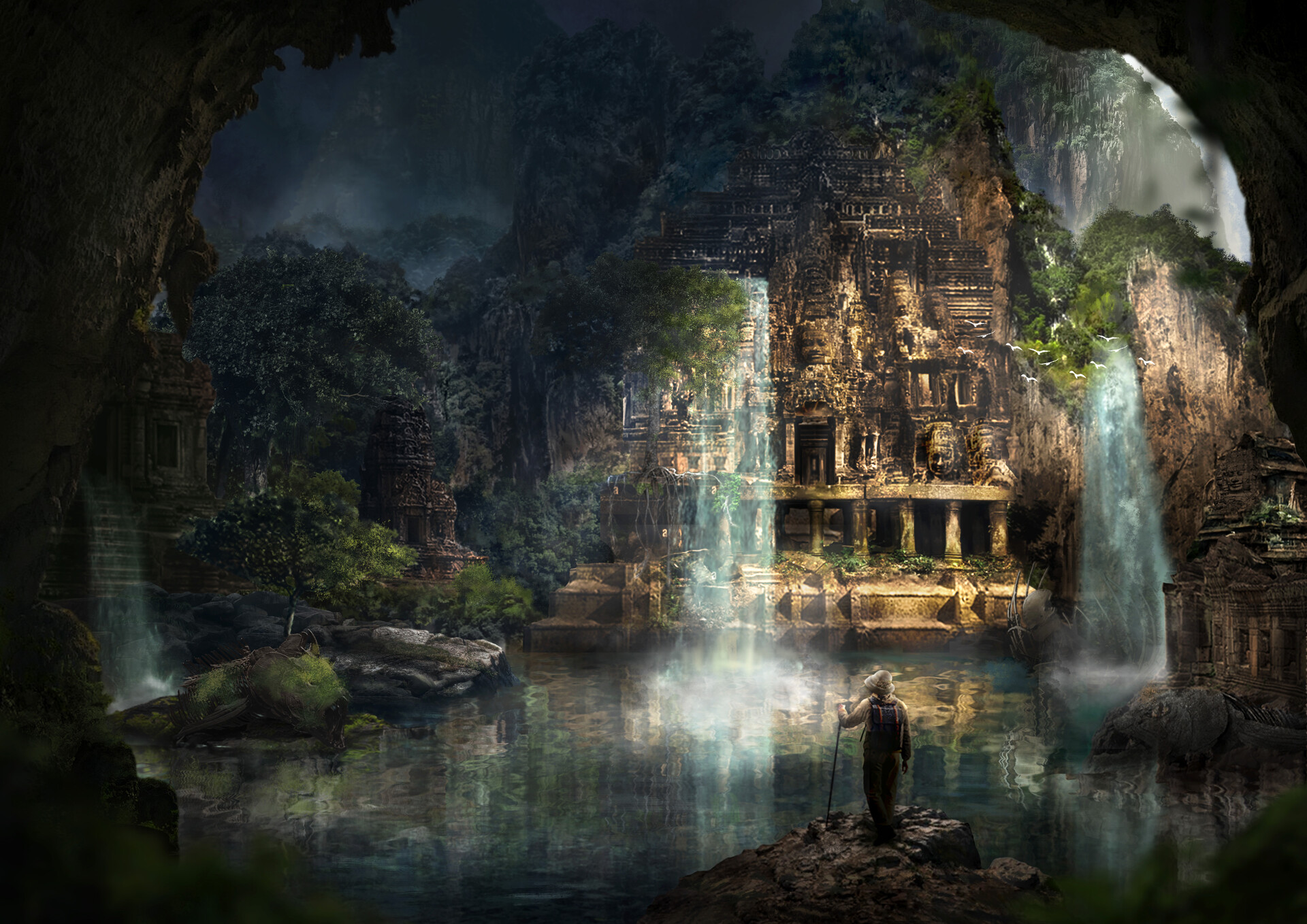 Ancient Ruins Concept Art Ancient Ruins Concept Art