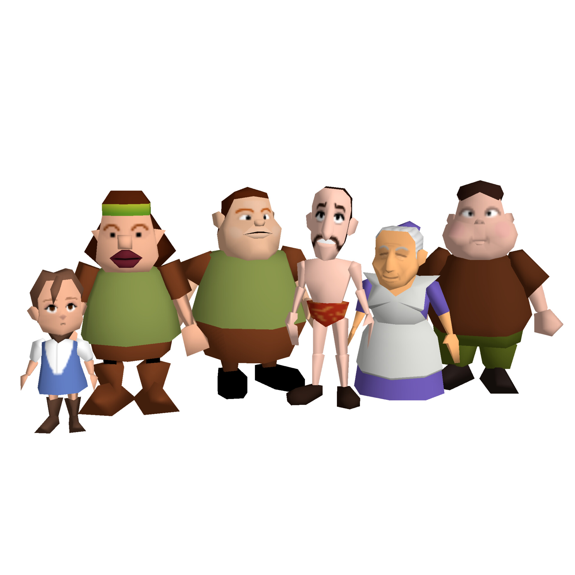 EarthBound 64 Characters by Garrett Atwood — ProUser.Me