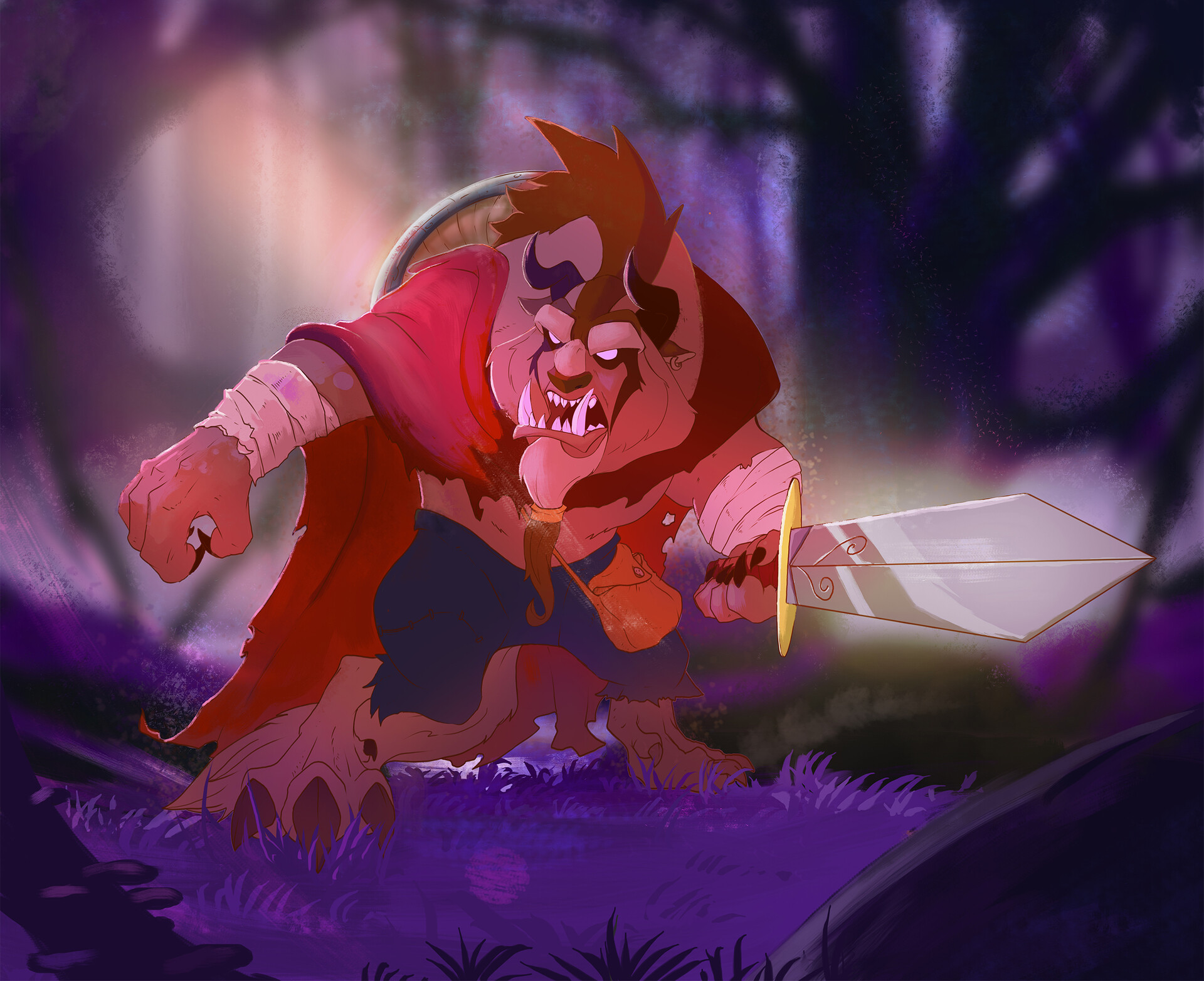 ArtStation - Lorcana FanArt Beast