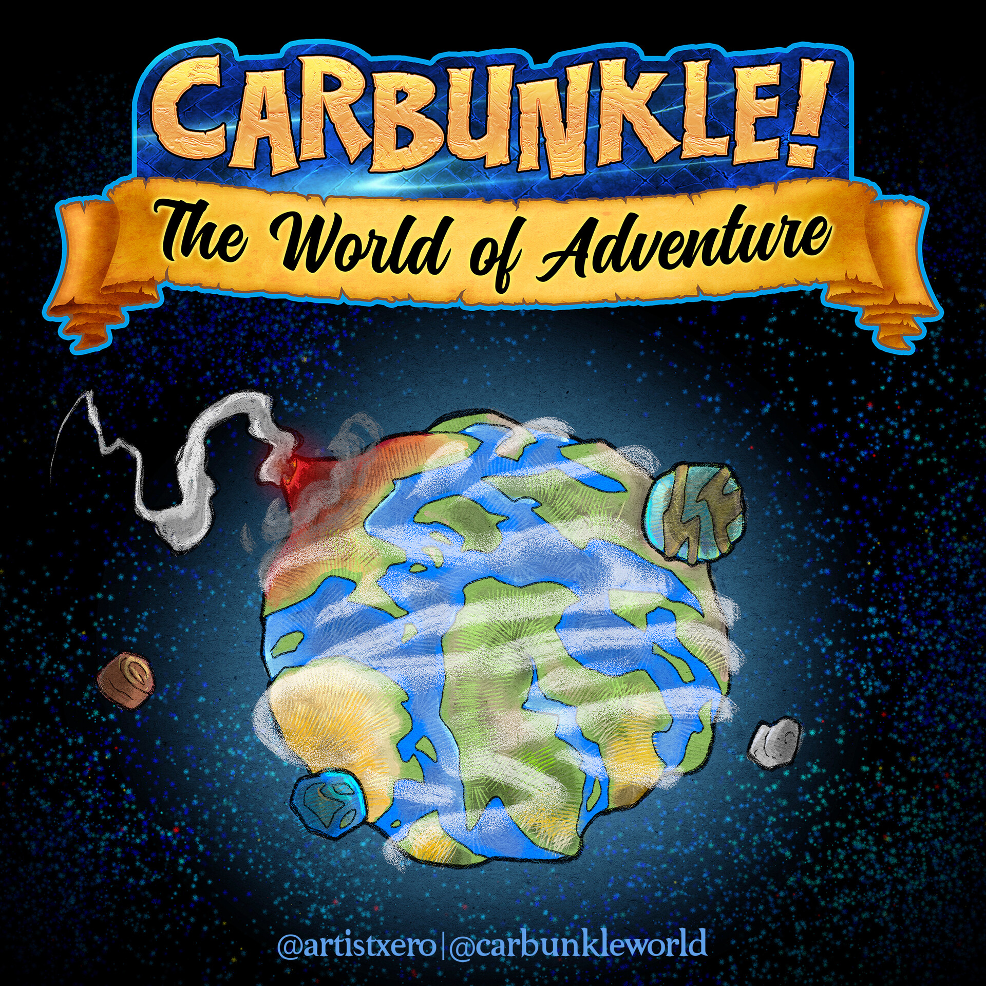 ArtStation - Carbunkle! The World of Adventure