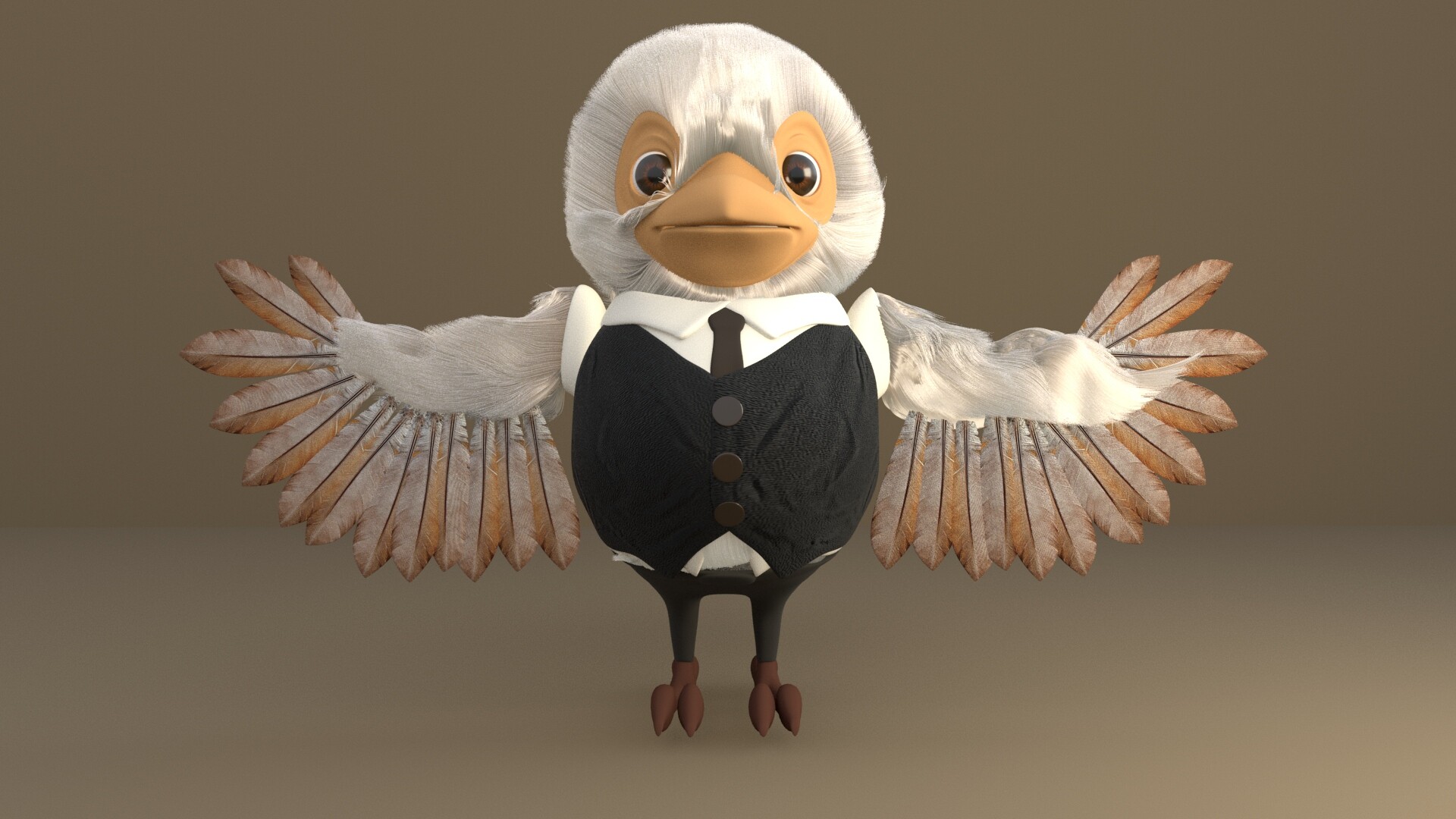 ArtStation - 3d Bird