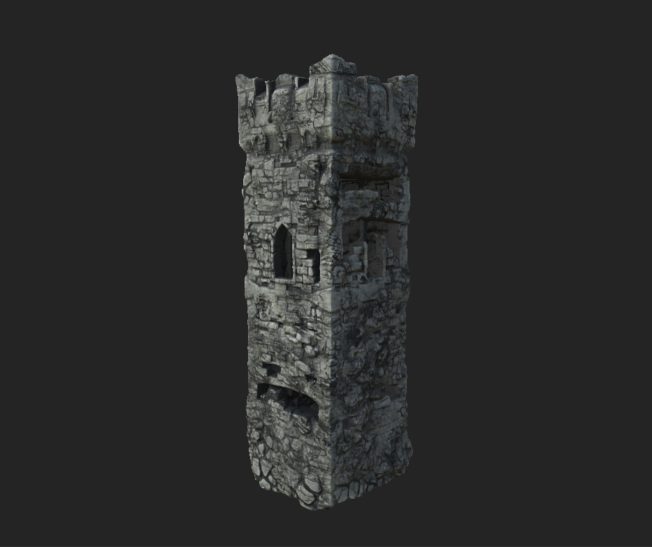 ArtStation - Ruined Tower