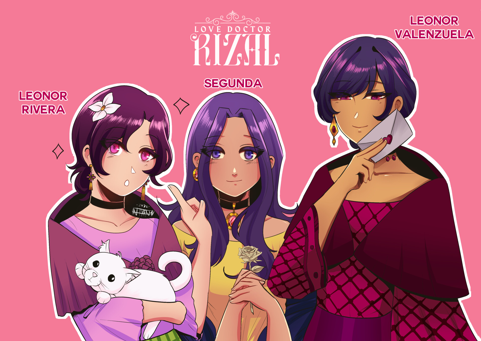 ArtStation - Love Doctor Rizal Promo Art