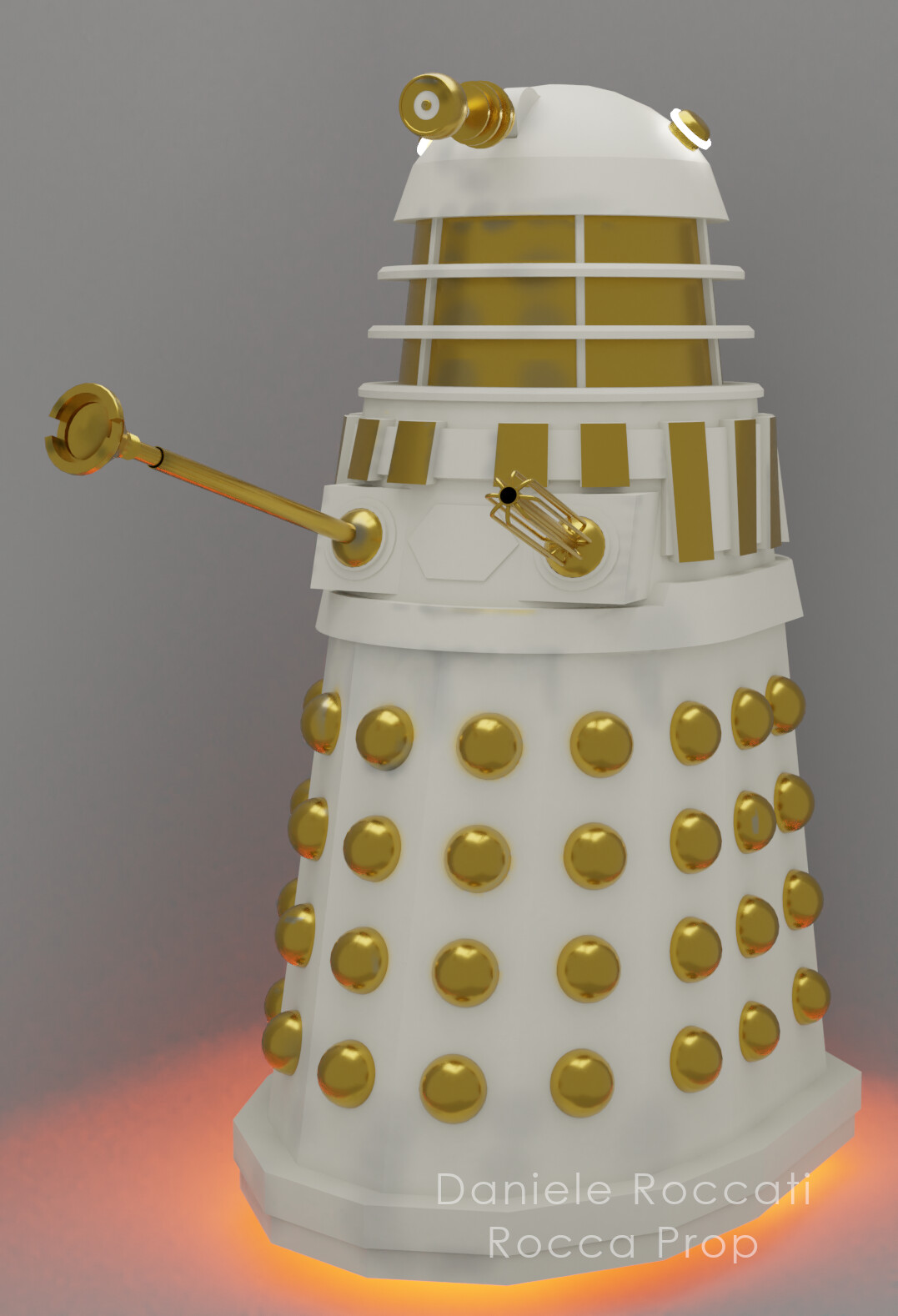 ArtStation - Imperial Dalek 3D Model