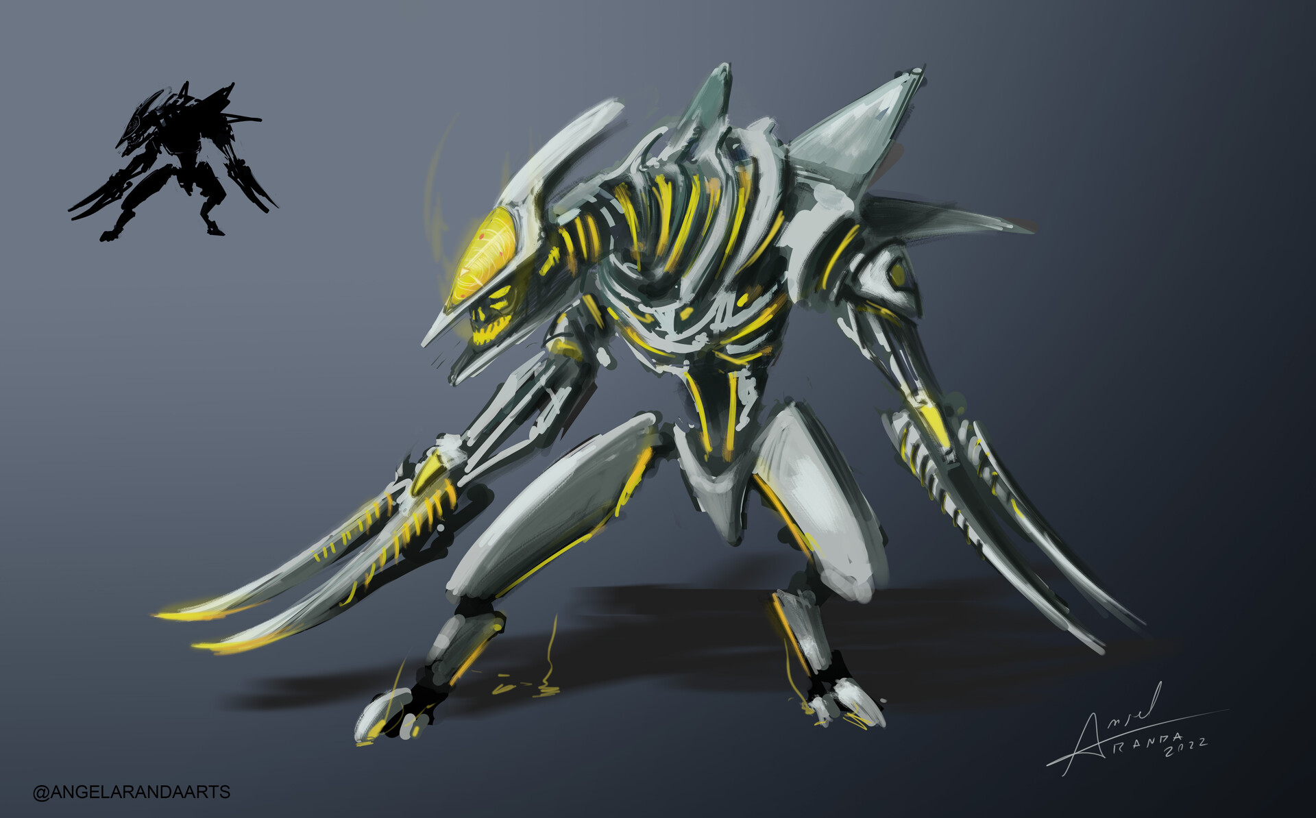 ArtStation - Alien Tracker - Speed Contest Concept