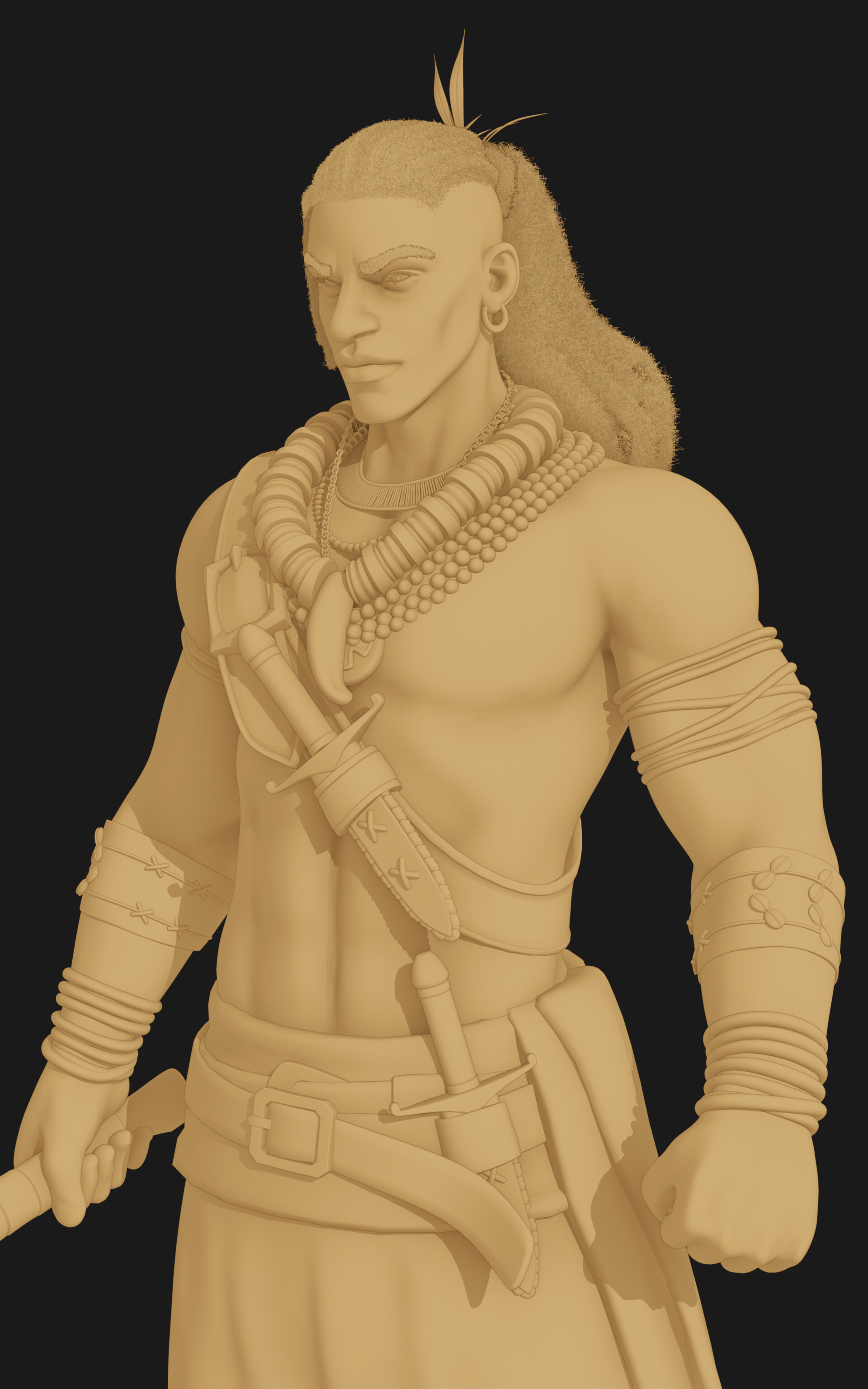 Daniel Orji - Tribal Warrior - Sea Wolf