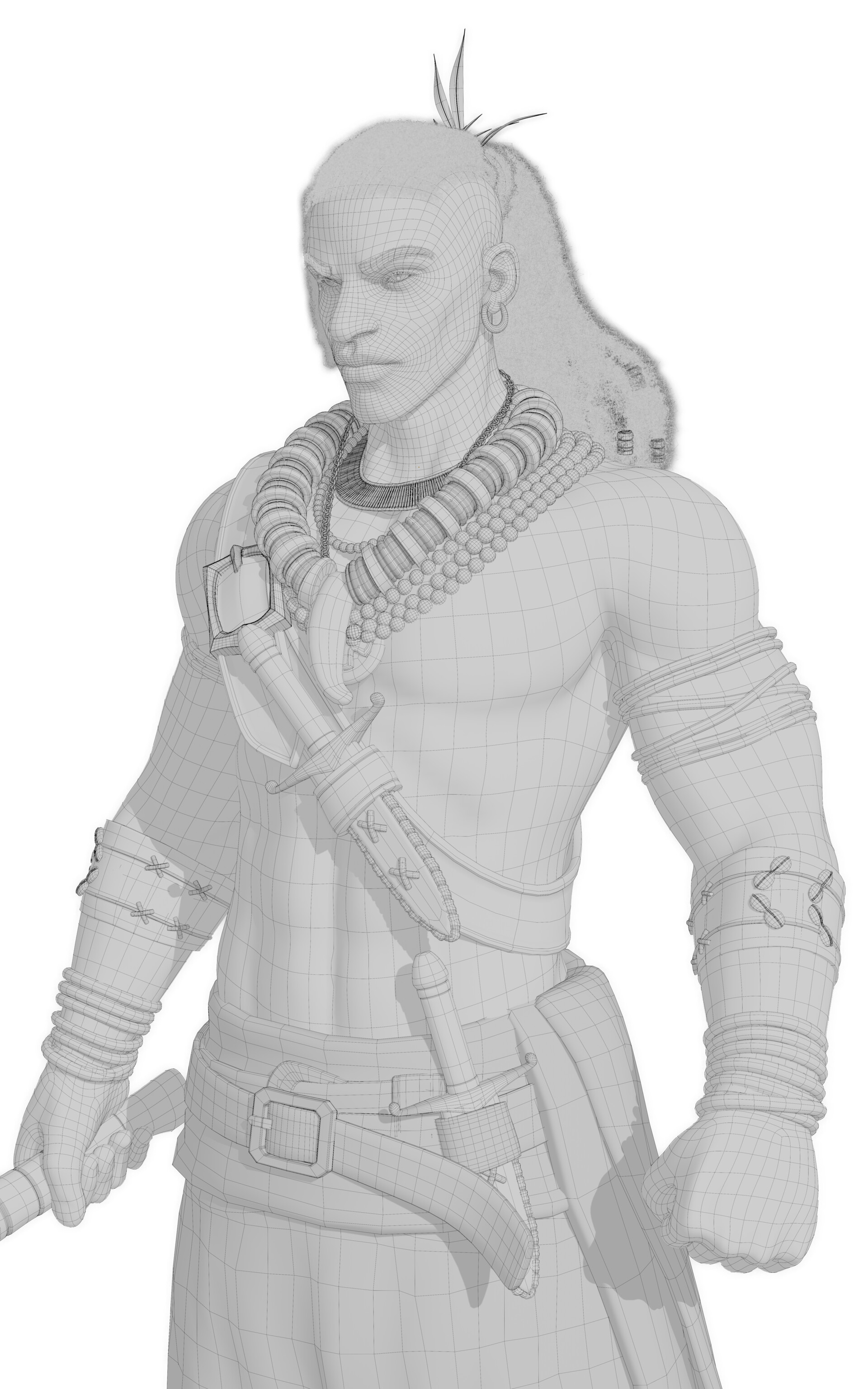 Daniel Orji - Tribal Warrior - Sea Wolf