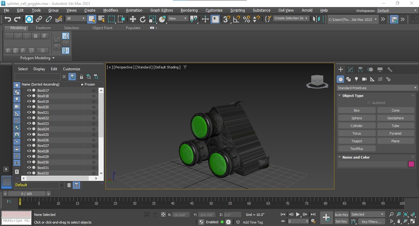 ArtStation - Tom Clancy's Splinter Cell - Night Vision Goggles