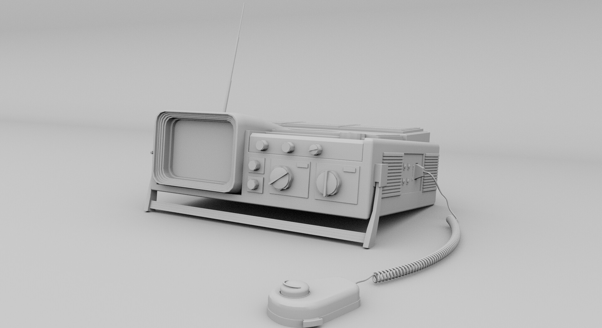 VELLIANGIRI S - ARMY RADIO 3D MODEL
