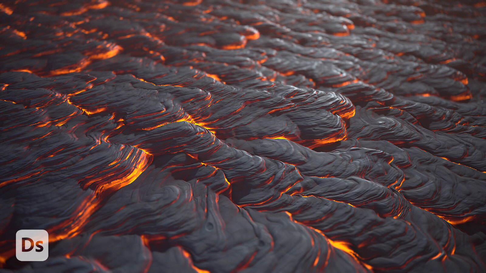 Bo Kyung Park - Stylized Lava Rock Tile