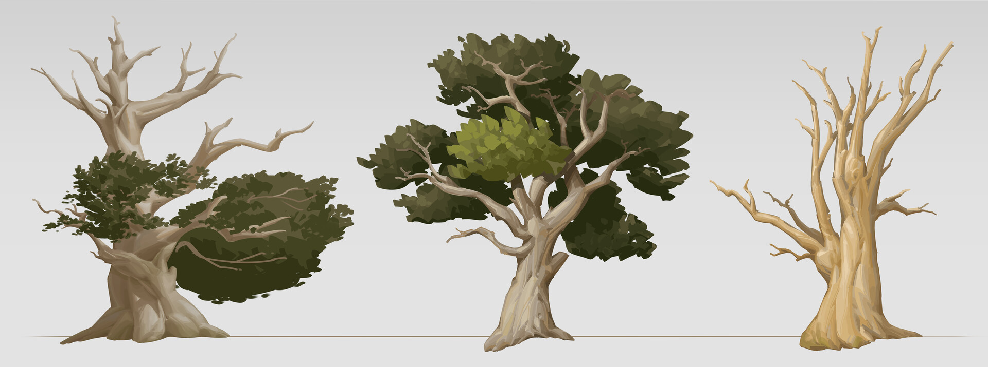 ArtStation - Basic Practice Wood#02