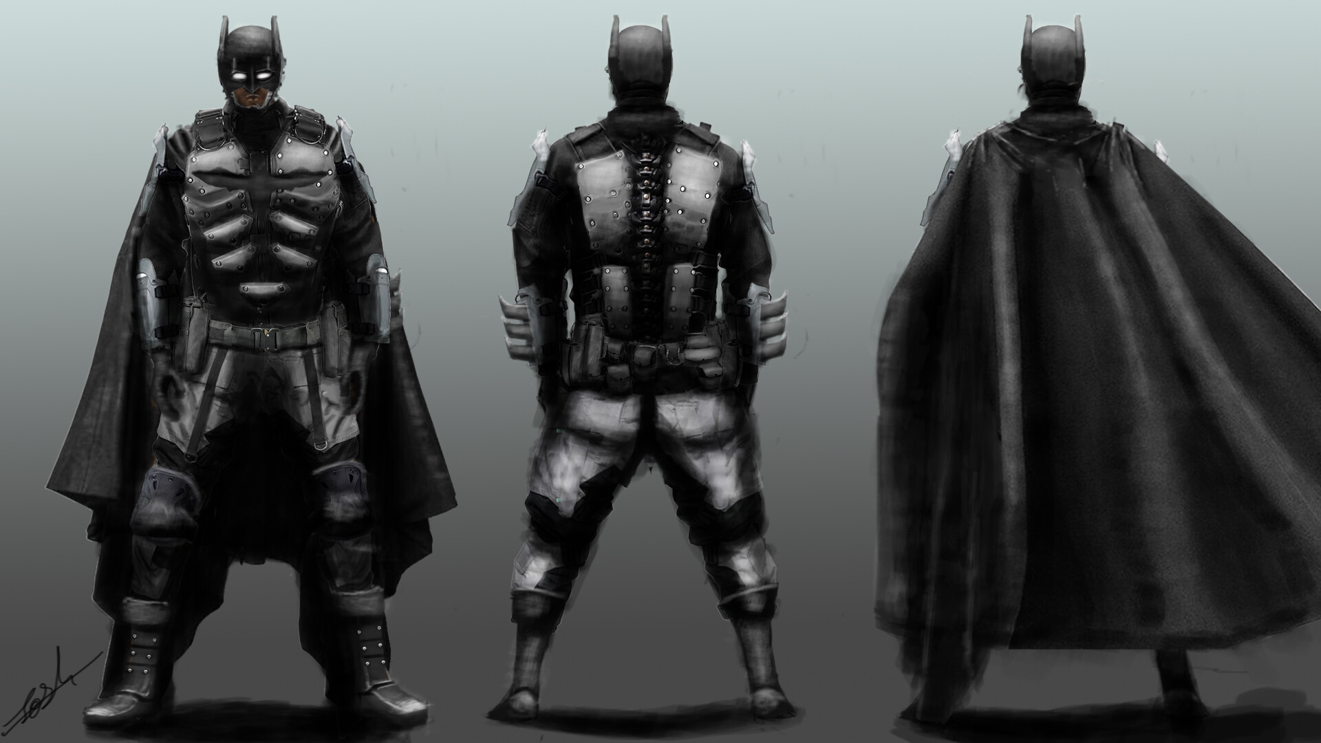 ArtStation - Batsuit Concept