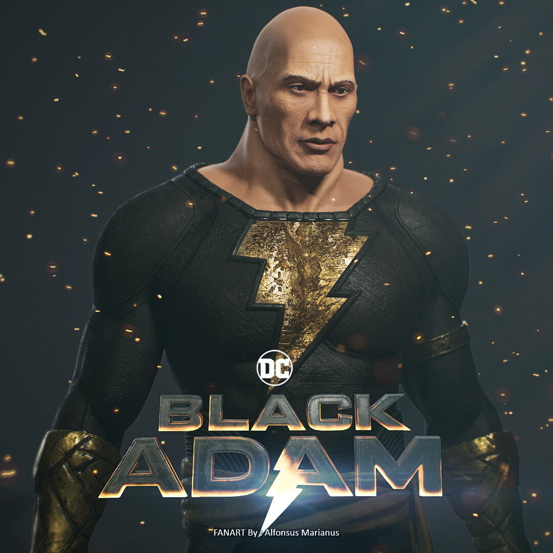 Alfonsus Marianus - The Fan Art of Black Adam