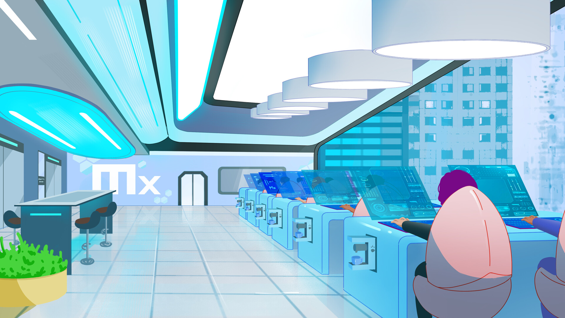 ArtStation - Visual Novel Game BG#2