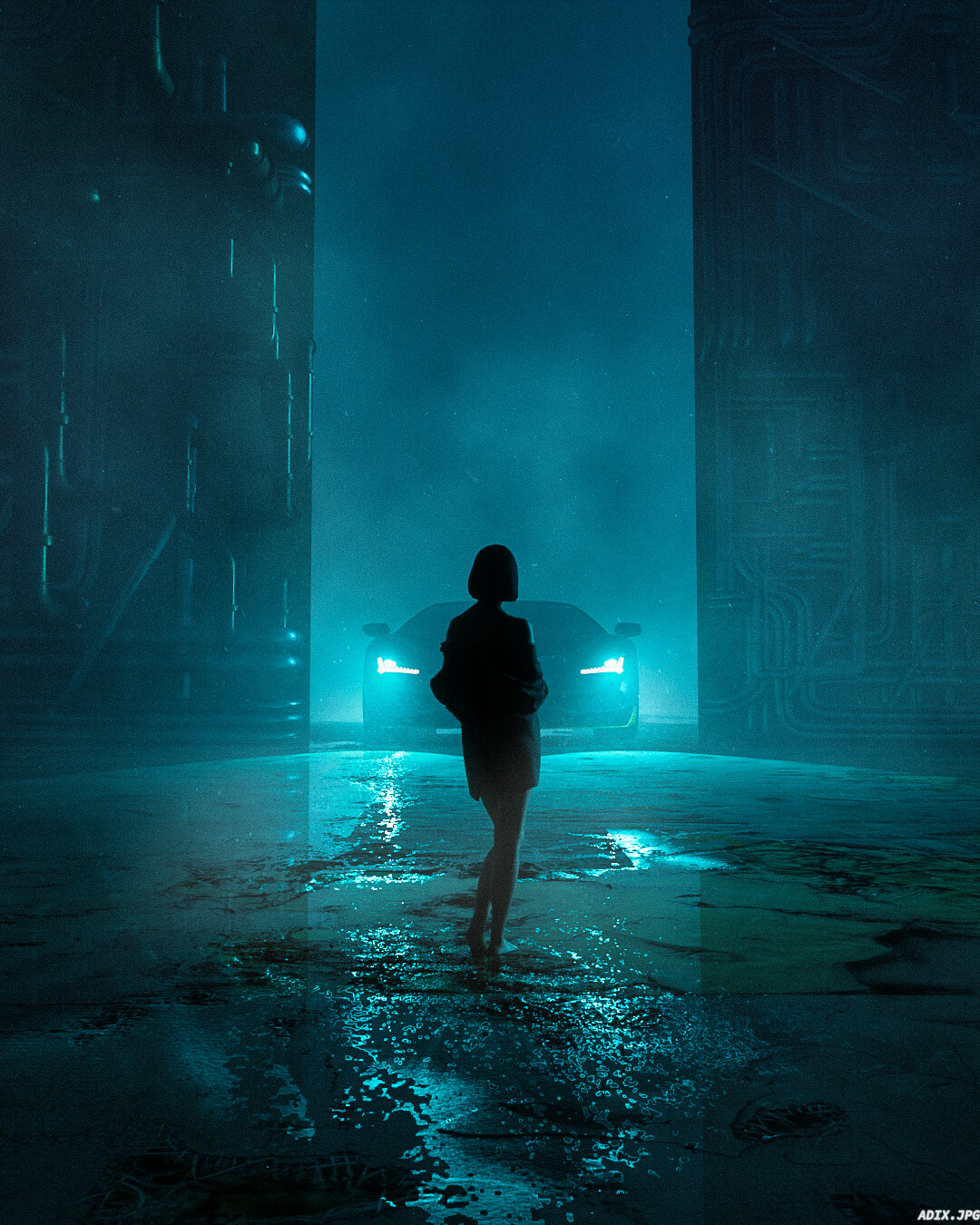 ArtStation - Driving By.