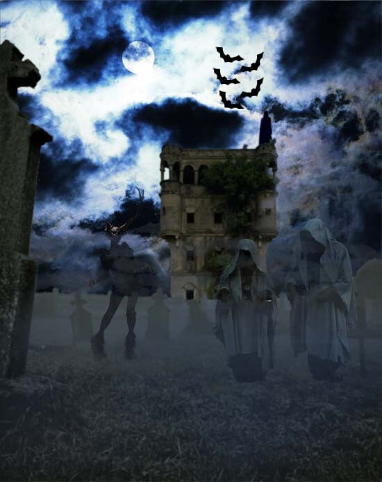 ArtStation - Halloween Composite