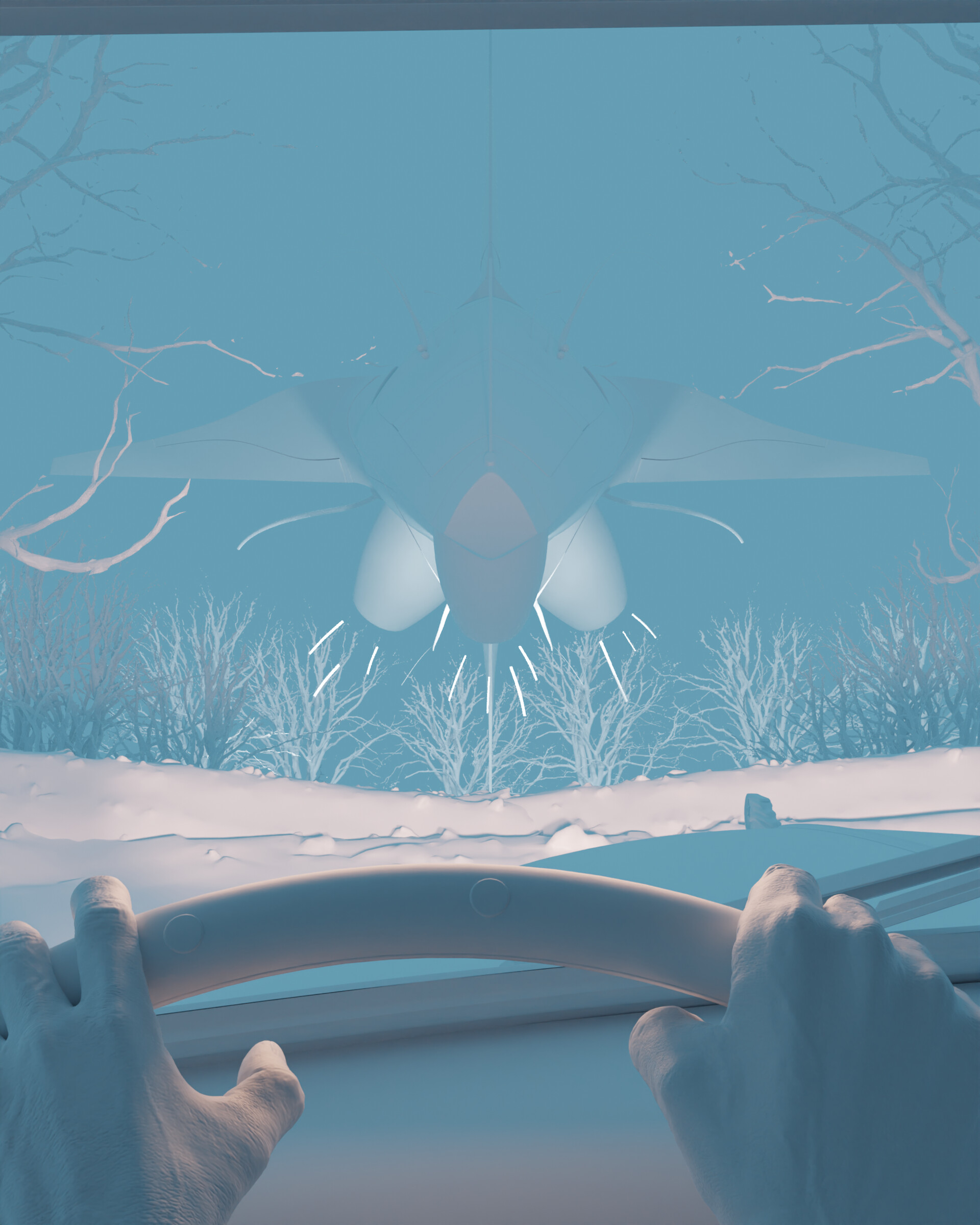 Caleb Worcester - Contact - 3D Illustration