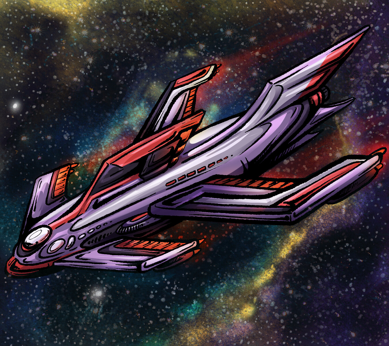 ArtStation - FB Alpha Spaceship