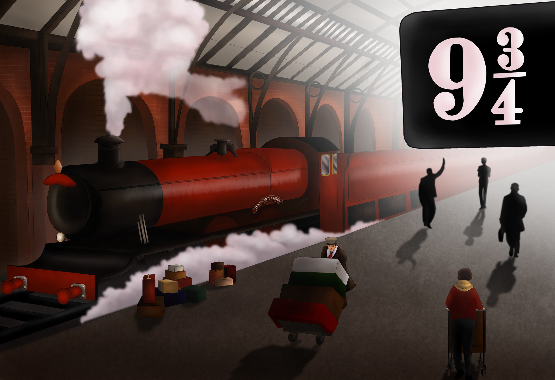 ArtStation - Harry Potter - Environment