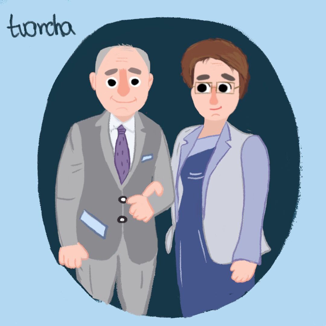 ArtStation - parents illustration