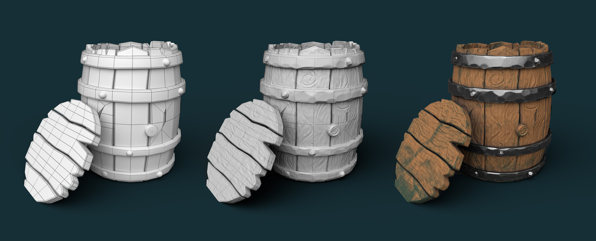 Ben Kirkland - Stylized Barrel