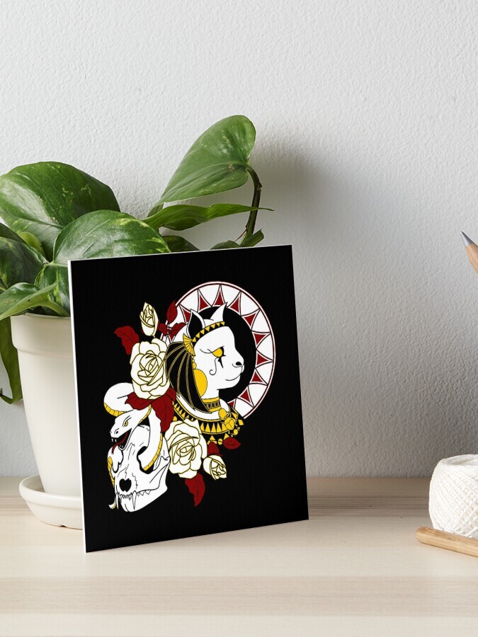 Rainorchid - egyptian cat - snake in skull