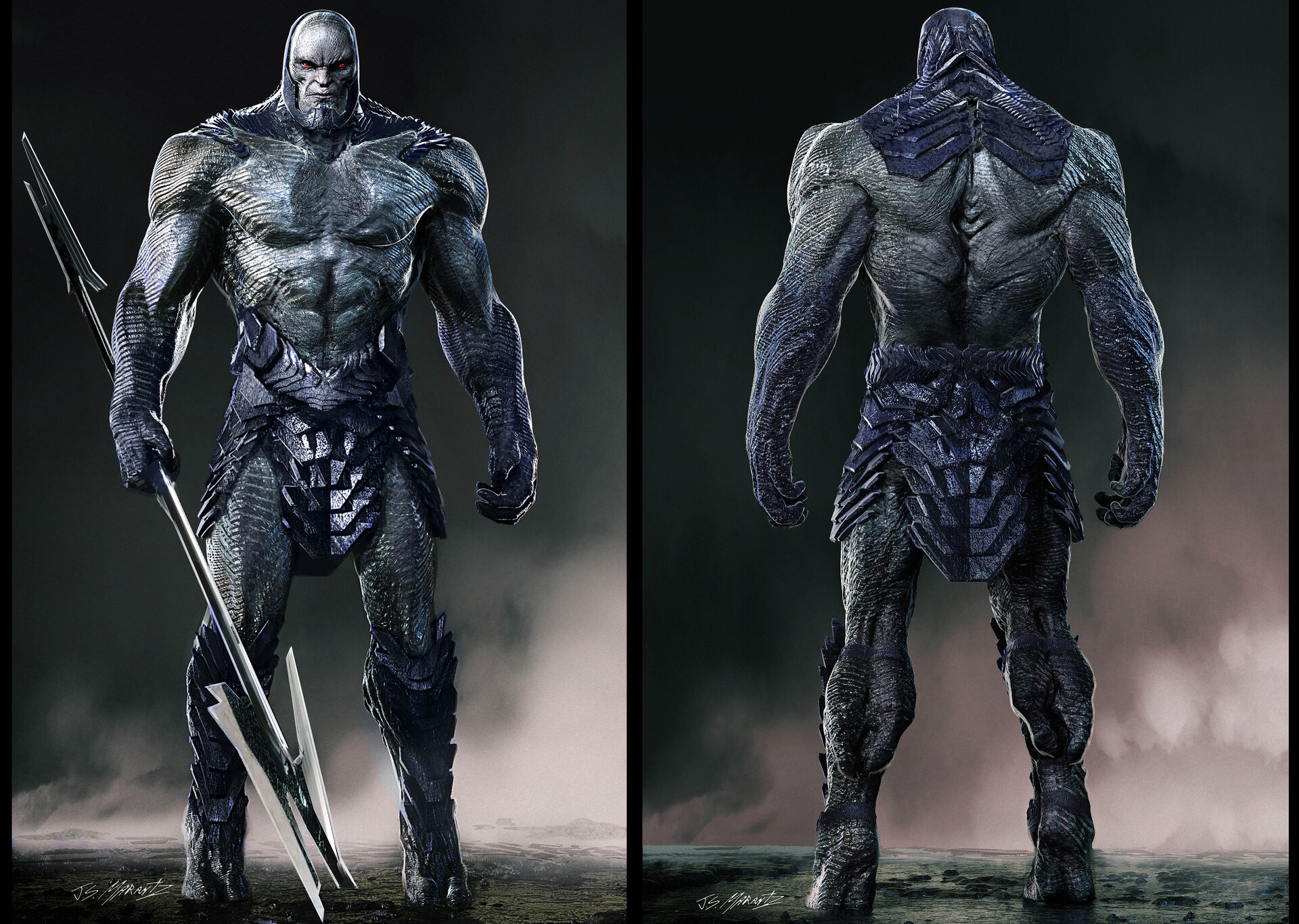 Iconic Design Studio - DARKSEID Designs: Justice League -Jerad S Marantz