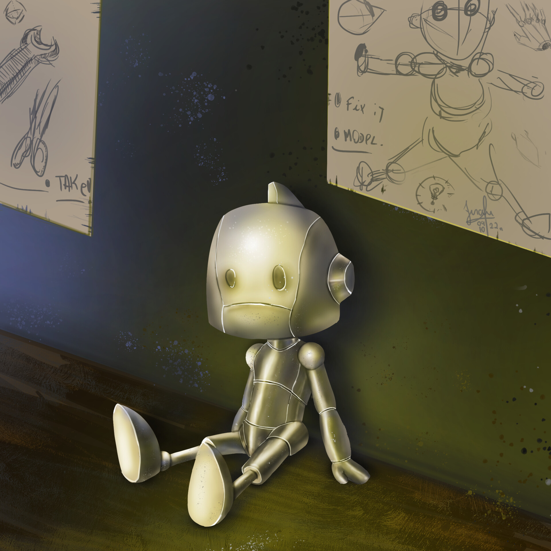 ArtStation - cyber ; sketch