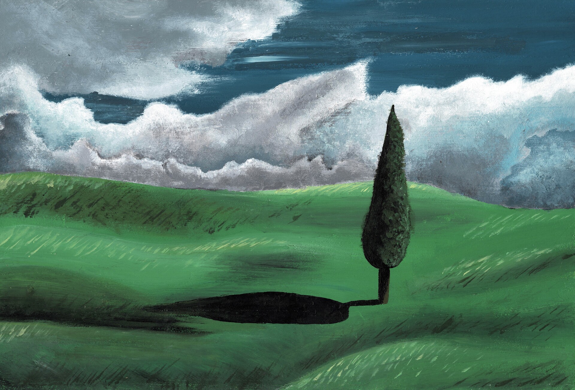 ArtStation - Single Tree Landscape