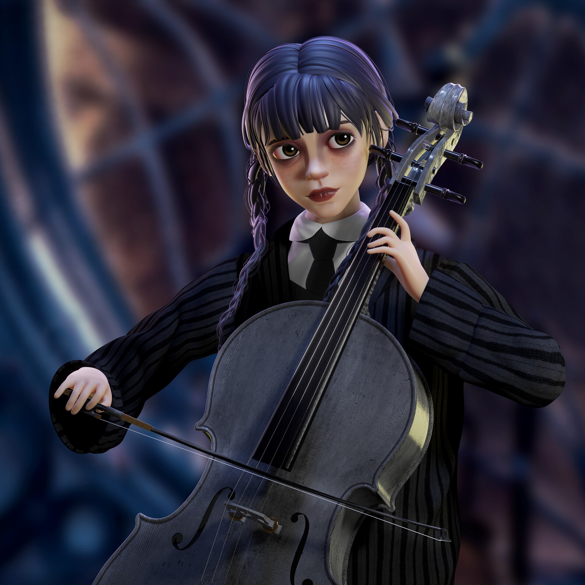 ArtStation - Wednesday Addams