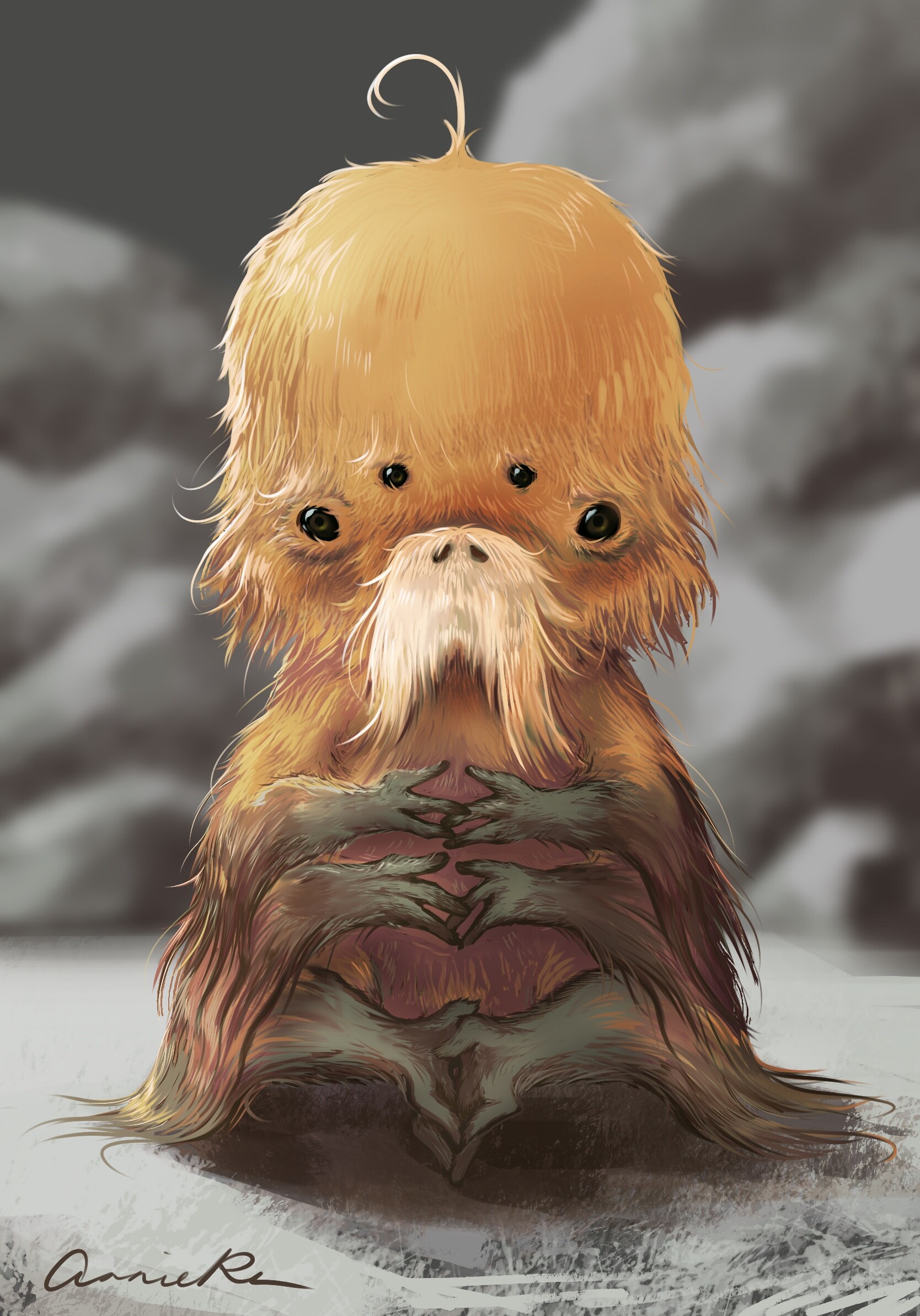 ArtStation - Crawler Monk(ey)