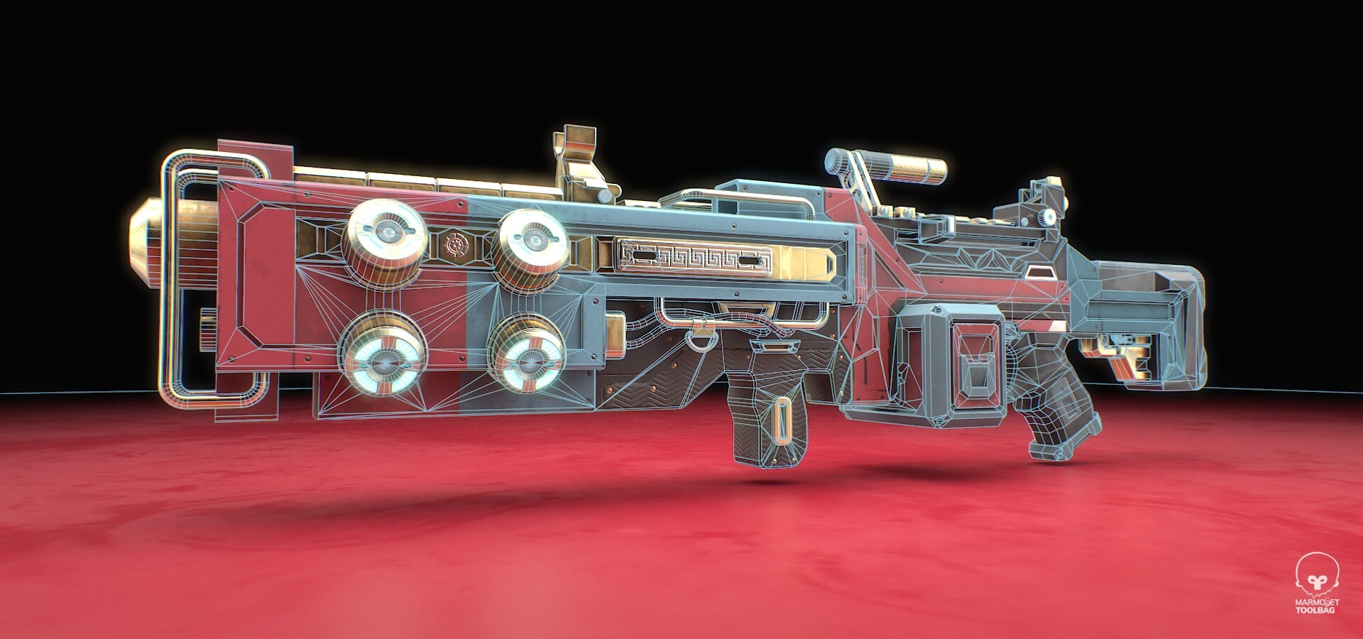 Saqib Hussain (萨齐) - ApexLegends SpitFire FanArt