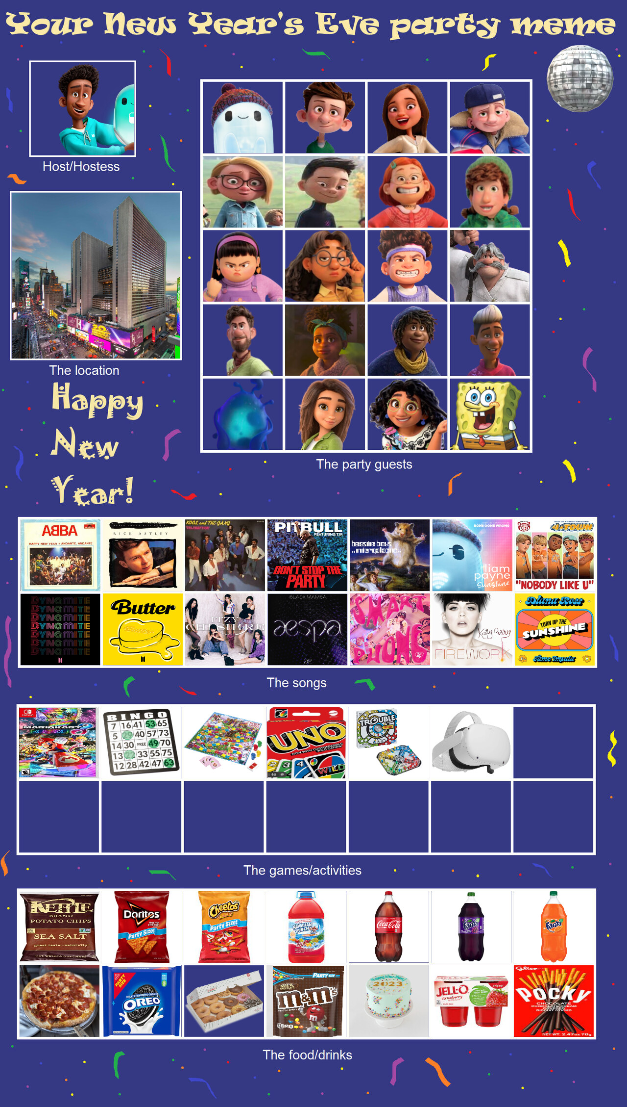 ArtStation - My New Year's Eve Party Meme